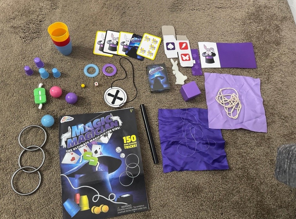 Grafix Magic Magician 150 Mind Altering Tricks ages 6+ | eBay