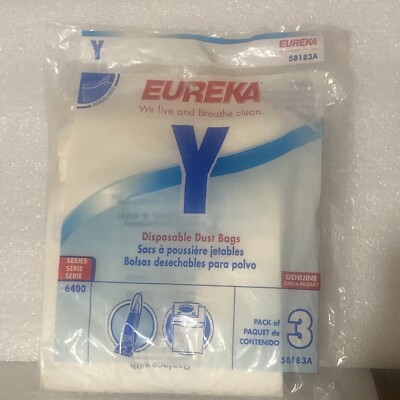 Eureka 58183A Vacuum Bag Fits Eureka Excalibur Upright Vacuums & 6400 ...