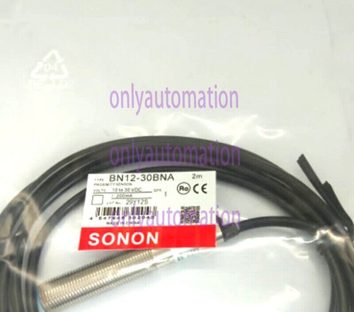 1PCS SONON BN12-30BNA Proximity Switch 10-30VDC 200mA 2m New ~ | eBay