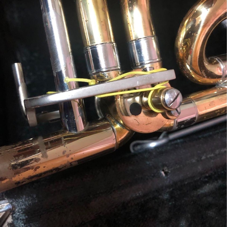 YAMAHA Trombone YBL-321 Instrument Music Wood with Hard Case Bass Brass ...