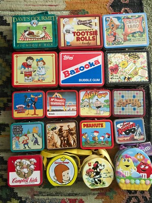 Assorted Small & Large Novelty Metal Lunchboxes -YOU CHOOSE- 1990s ...