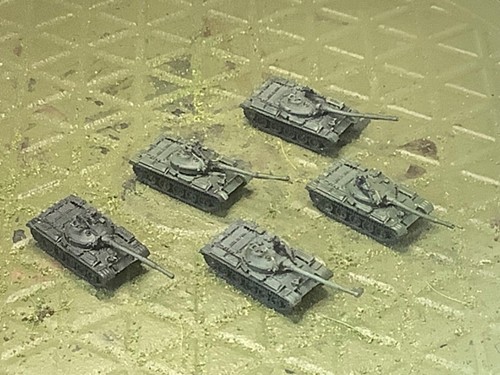 1/285 or 6mm GHQ Painted Russian T-62 Tanks (5) | eBay