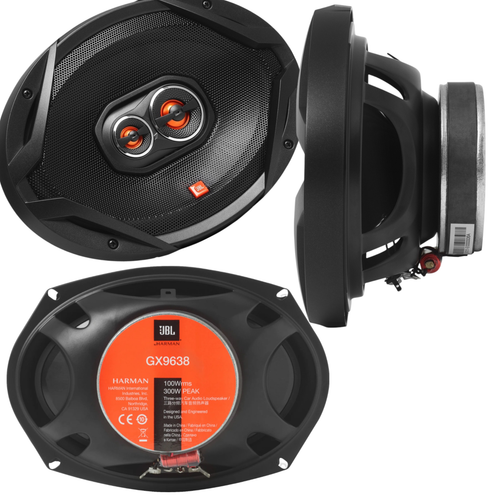 NEW JBL PRO 6X9" 600W Pair 3 OHM 3 WAY FULL RANGE CAR AUDIO STEREO ...