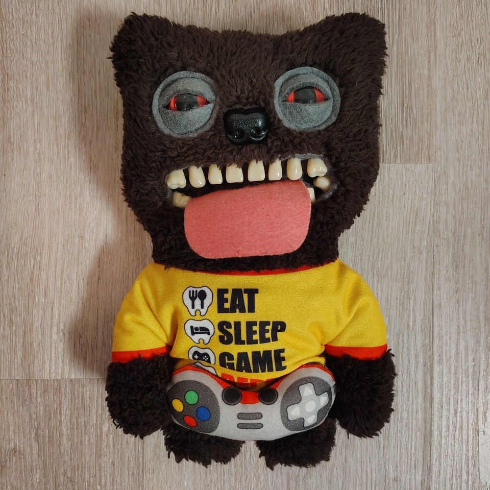 Fuggler GameStop Eat Sleep Game Repeat Red Eyes, Sir Belch / Retired ...