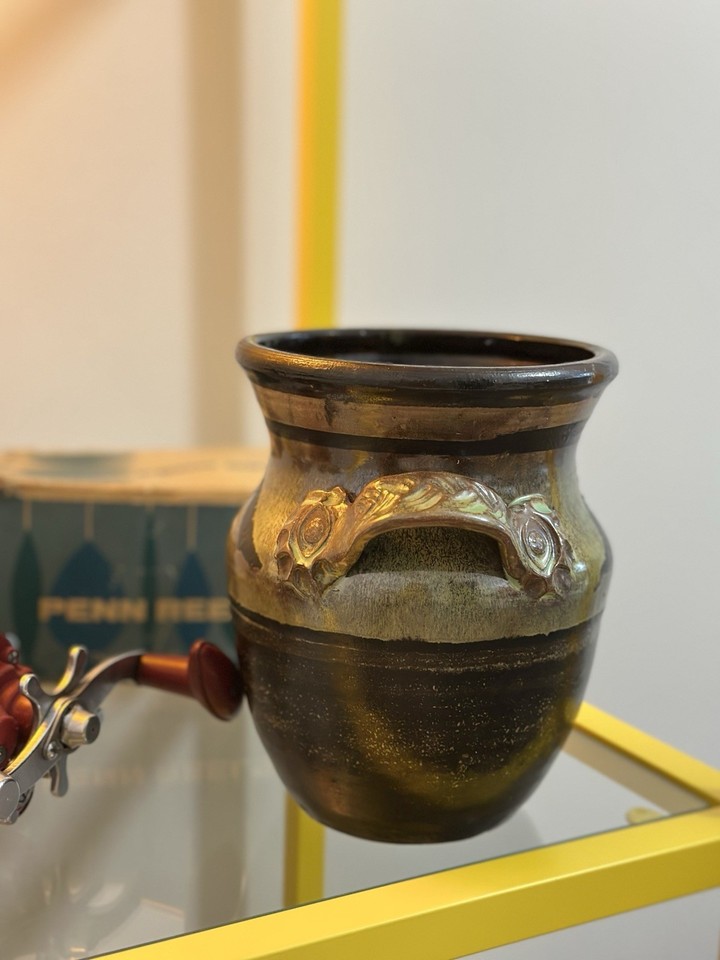 Studio Pottery Vase (Tucker 8 Makers Mark) Hand Thrown | eBay UK