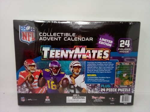 Party Animal Teenymates NFL 2024-25 Color Rush Advent Calendar, 24 ...