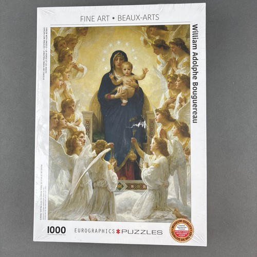 Eurographics Fine Art 1000 Pcs Puzzle Virgin Mary With Angels Jesus ...