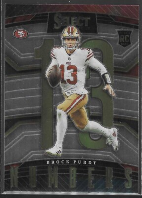 2022 Panini Select Football - Brock Purdy Numbers Rookie Card RC #SN-5 ...