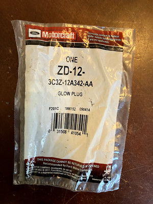 Motorcraft ZD-12 OEM Ford Glow Plug 03-04 Ford 6.0L-V8 Turbo Diesel ...