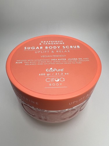 NEW Ciroa Grapefruit & Tangerine Sugar Body Scrub Uplift & Relax ...