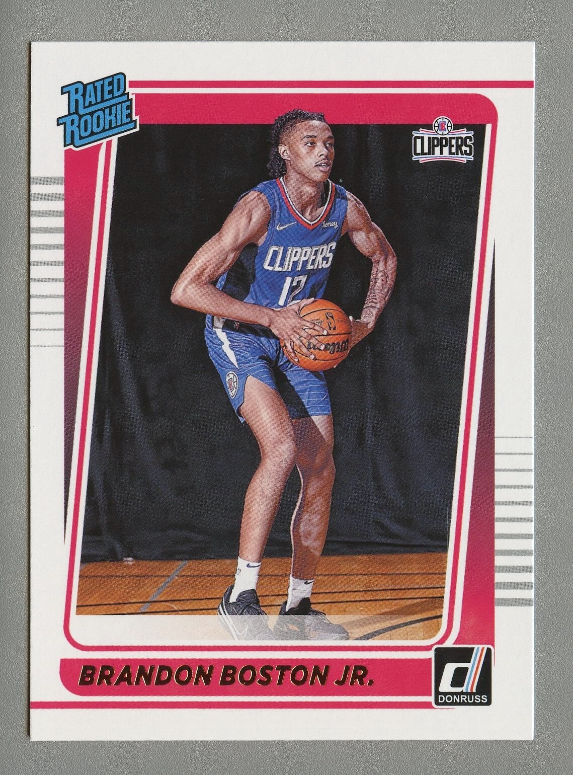 BRANDON BOSTON JR. - 2021-22 DONRUSS RATED ROOKIE BASE CARD# 239 | eBay