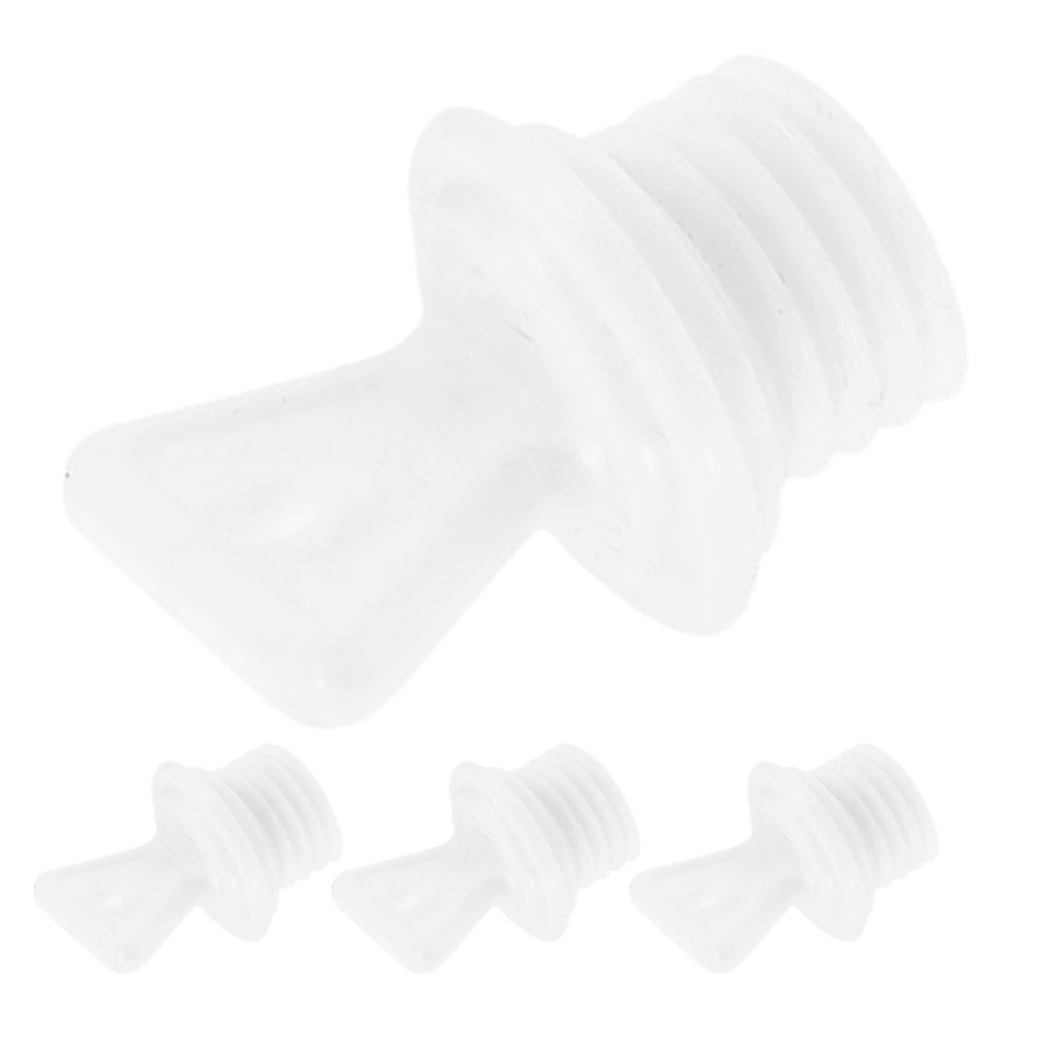 4 Pcs Hot Water Bag Cover Sealing Plug Bottle Plugs Cap Replacement ...