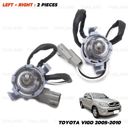 2x Rear License Plate Lights Lamps Fits Toyota Hilux Vigo SR5 MK7 2005 ...