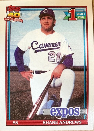 1991 Topps Shane Andrews #74 | eBay