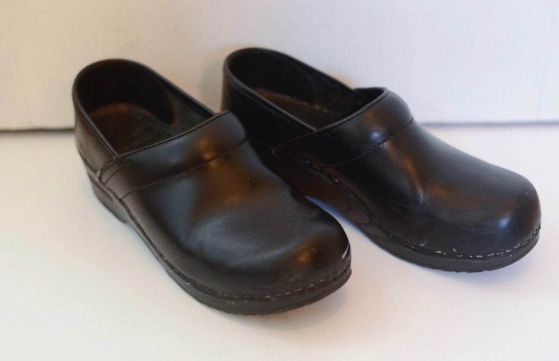 Dansko Professional clogs black leather size 37 - Gem