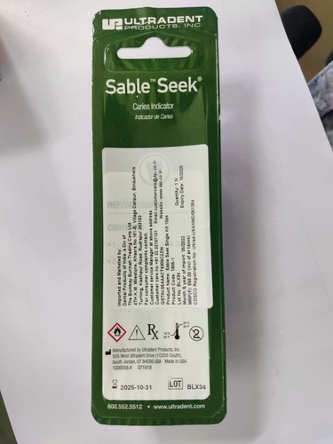 Ultradent Sable Seek Caries Detector Dye Indicator Dentin Green Color 1 ...