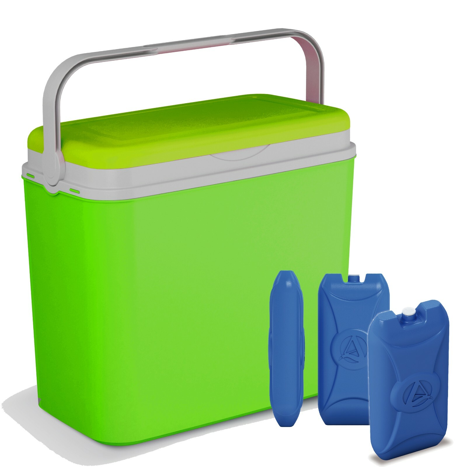36 Litre Extra Large Lime Green Cooler Box Picnic Lunch Beach Camping 3 ...