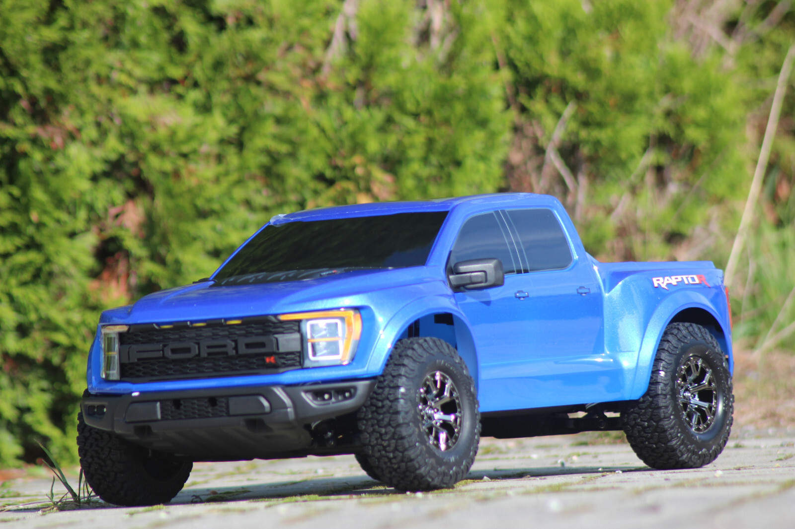 Traxxas Raptor R 1:10 Truck - Blue (TRA101076-4-BLUE) for sale online ...