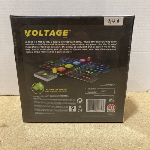 Voltage Two-player Strategy Game By Mattel Games New | eBay