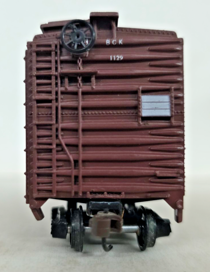 Athearn HO 40' Boxcar BCK 1129 Buffalo Creek – Kadee Couplers RTR w/Box ...