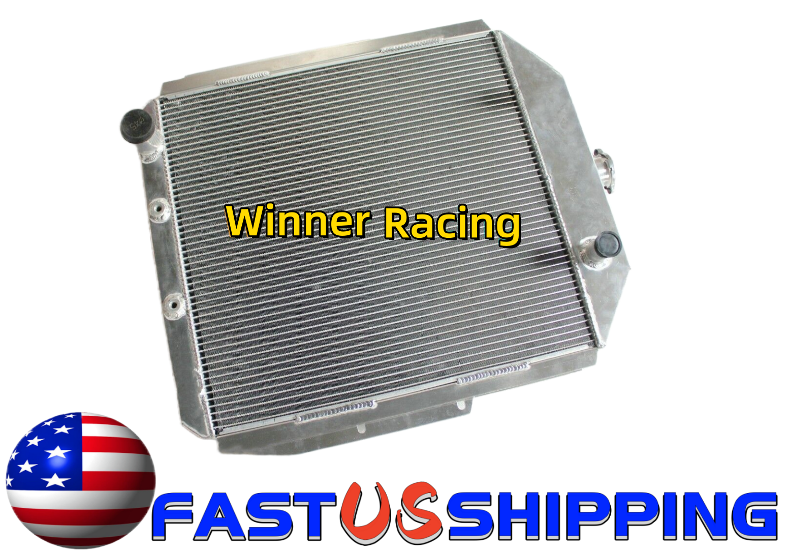 Radiator fit Ford F1-F8 Truck/Pickup 1948-1952 W/Ford 302 V8 Motor Swap ...