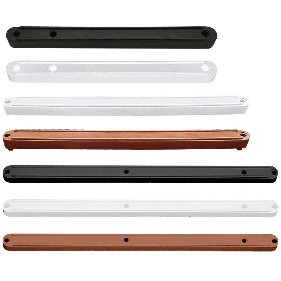 10/20x Draw Rail Plastic Drawer Slides 180/235/298mm Draw Runners ...