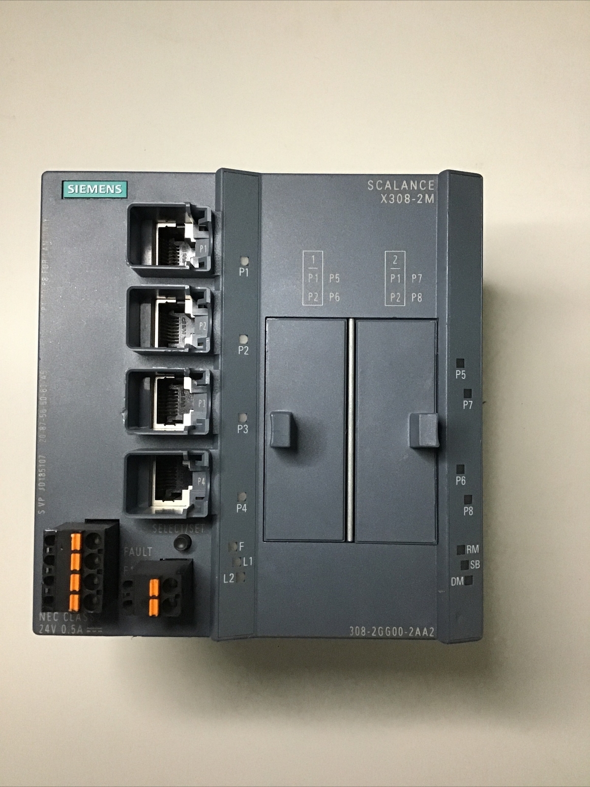 Siemens Simatic Scalance X308-2M 1P GK5 308-2GG00-2AA2 V3.2.1 | eBay