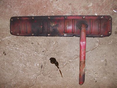 Farmall 560 RC Tractor IH IHC engine motor side cover panel & vent tube ...
