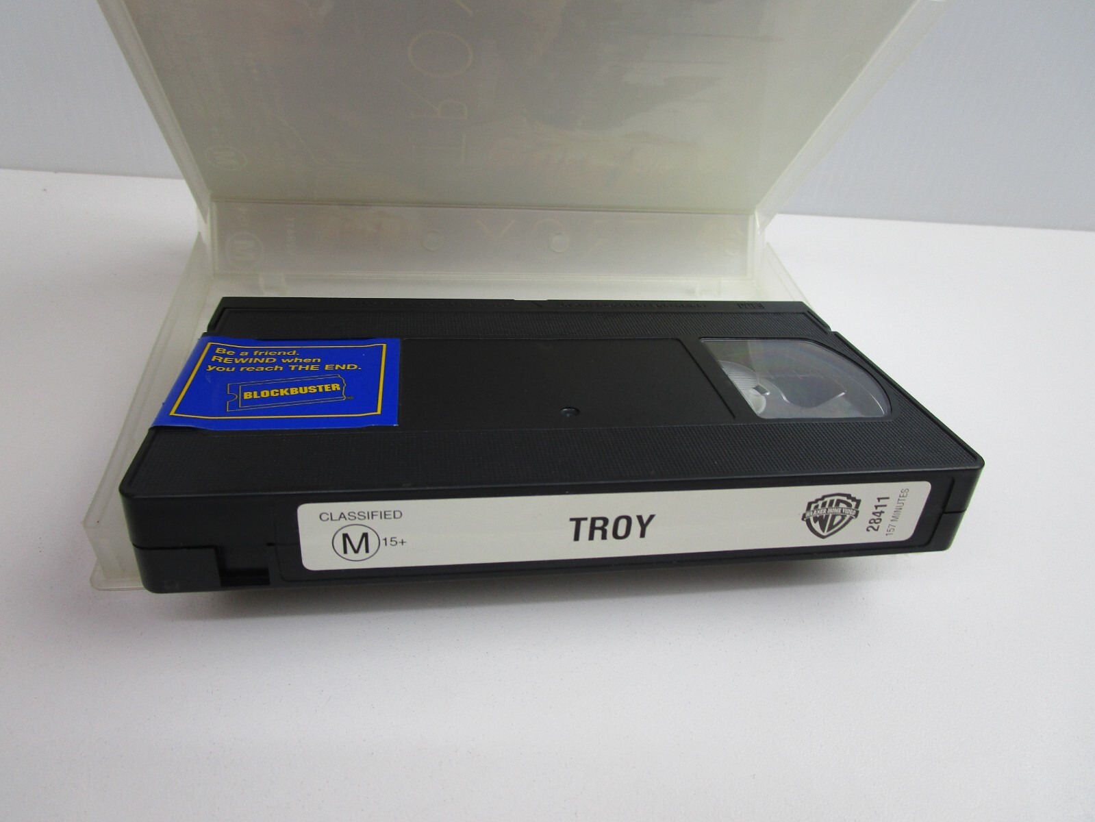 Troy, Brad Pitt, Eric Bana, VHS Tape, Vintage Video, Movie, M, 2004 | eBay