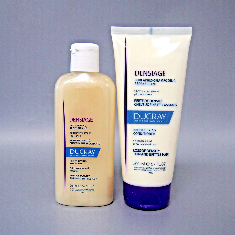 DUO Ducray Densiage Redensifying Shampoo & Conditioner 200ml / 6.7oz | eBay