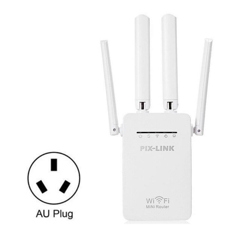 1200Mbps 2.4G WiFi Extender Dual Band Router Repeater Internet Booster ...