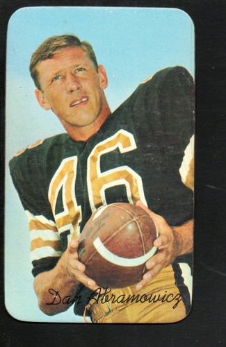 1970 Topps Super Football Card #19 Danny Abramowicz-New Orleans Saints ...