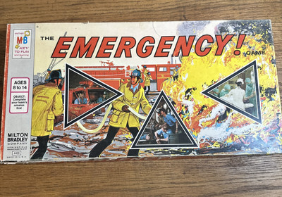 Vintage 1973 The Emergency Board Game by Milton Bradley Made in USA ...