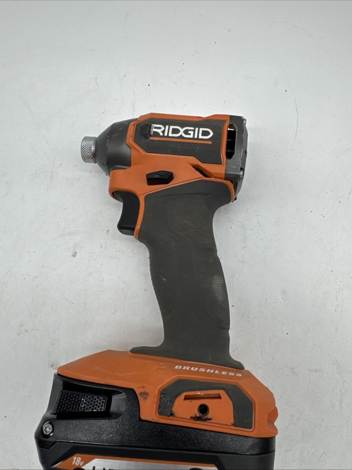 Ridgid Brushless 18V sub compact 1/4" Impact Driver (Tool Only R872311 ...