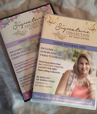 Crafters Companion Double DVDs Signature Collection & Crafters ...