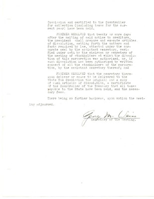George Weiss (HOF) autographed 1941 signed document JSA LOAA | eBay
