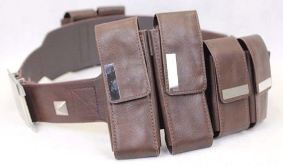 Captain America adjustable back shield HARNESS Buckle + BELT & Pouches ...