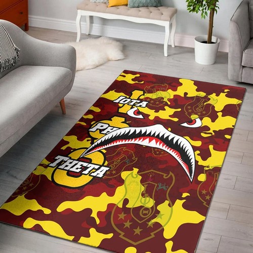 Iota Phi Theta Full Camo Shark Area Rug Africa Area Rugs Fo CozyHub | eBay