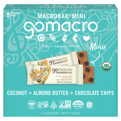 GoMacro Bar Coconut Almond Mini 8 Pack 7.2 oz (Pack of 7) | eBay