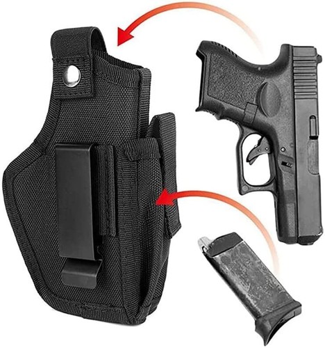 Nylon Belt & Clip Gun holster For Walther WMP 22 Mag With 4.5" Barrel ...