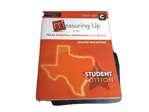 Measuring Up Level C TEKS mastery education 3rd Grade Reading Student ...