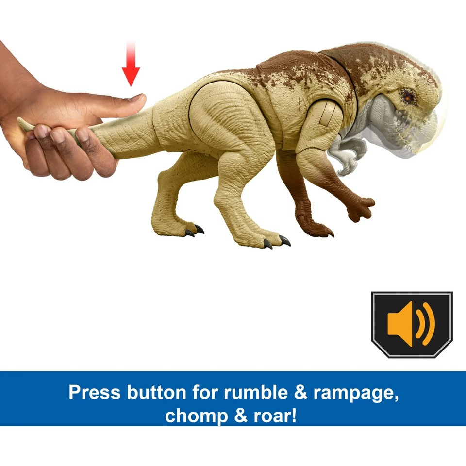 Jurassic World Rebirth Distortus Rex Rumble'n Rampage 22” USA IN HAND ...