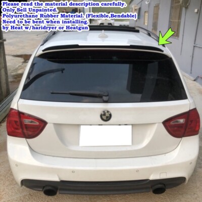 284FC Add-On Rear DUCKBILL Trunk Spoiler Wing Fits 2004~2013 BMW 3 ...