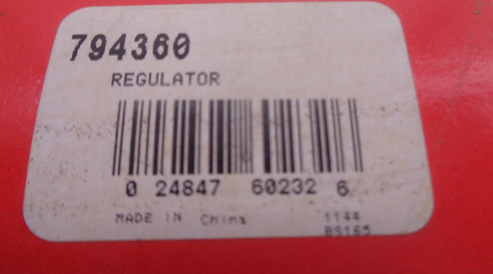 BRIGGS & STRATTON REGULATOR # 794360 | eBay