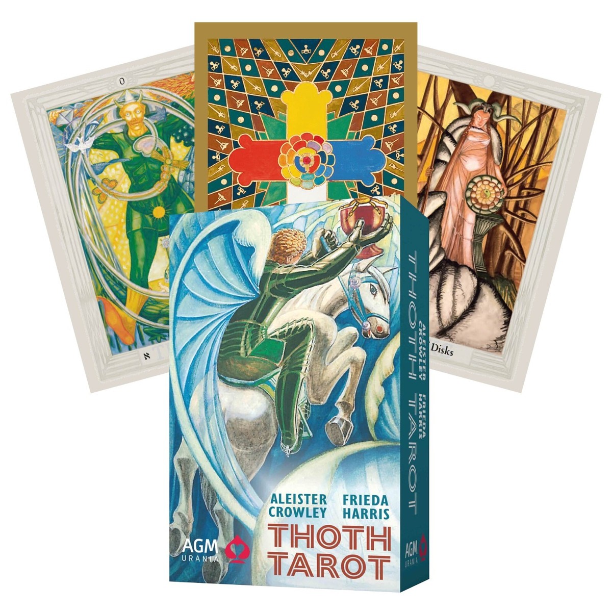 Thoth Tarot The Star Thoth Tarot XVII The Star + Distressed Poster