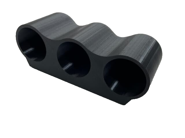 Universal Triple Gauge Pod Meter Mount 60mm Pod Black | eBay