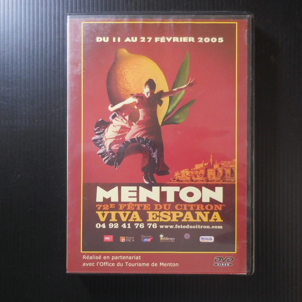 DVD Video Menton 72e Party Lemon 2005 Viva Espana French Riviera Rib ...