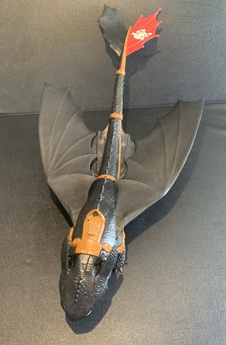 How to Train Your Dragon Ex-Large Fire Breather Toothless Night Fury ...