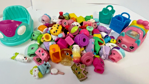 (65pcs) Shopkins Random Surprise Lot With accessories Rare Shopkins Mix ...