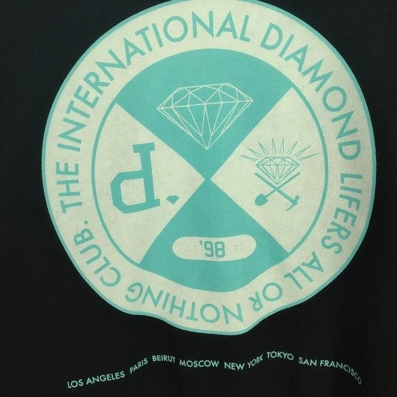 Diamond Skate Logo Blue